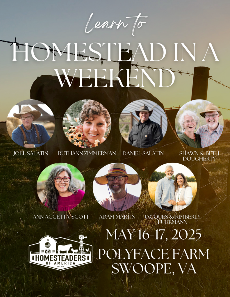 2025 Homestead in a Weekend event - Homesteaders of America