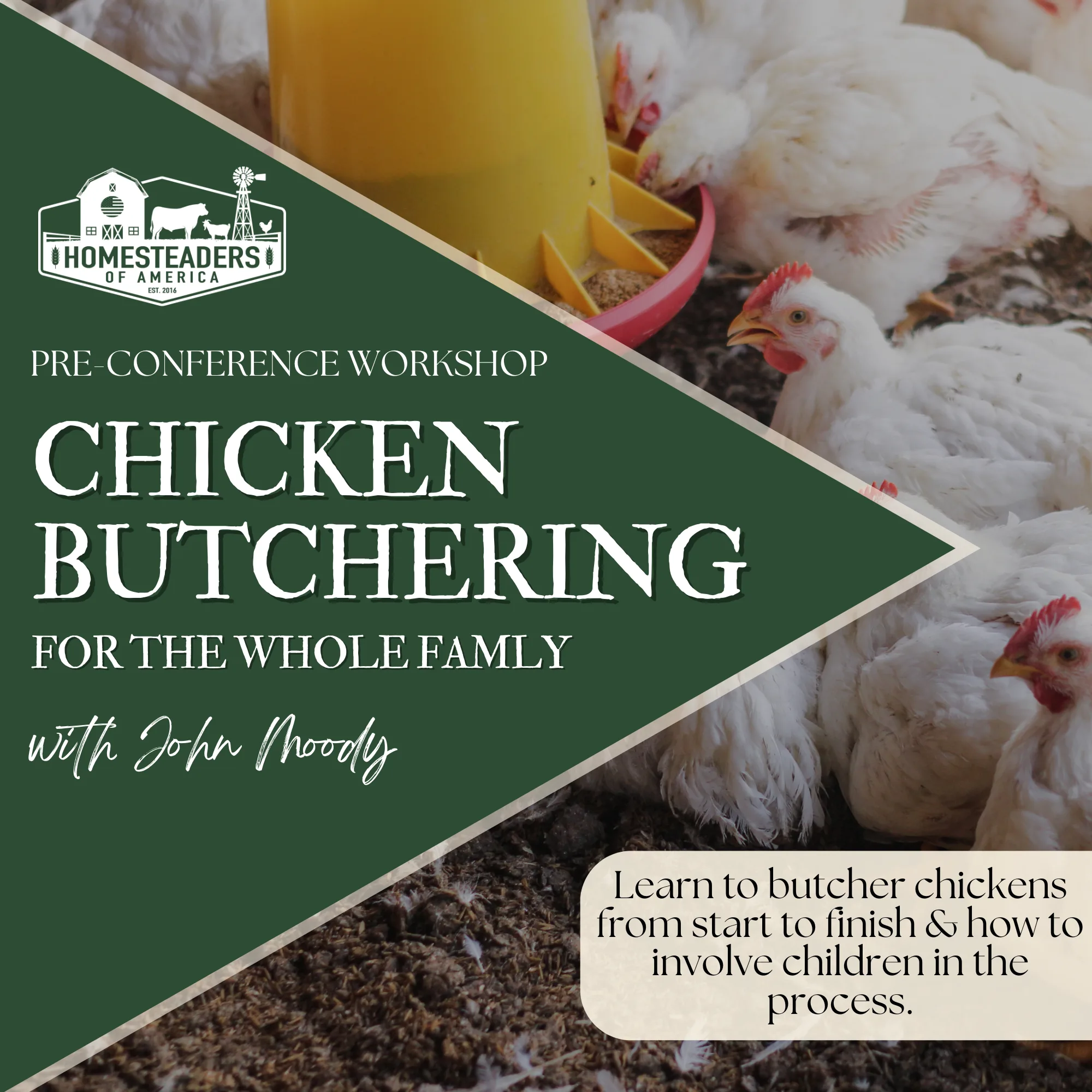 Chicken butchering for the whole family | Pre-Conference Workshop ...