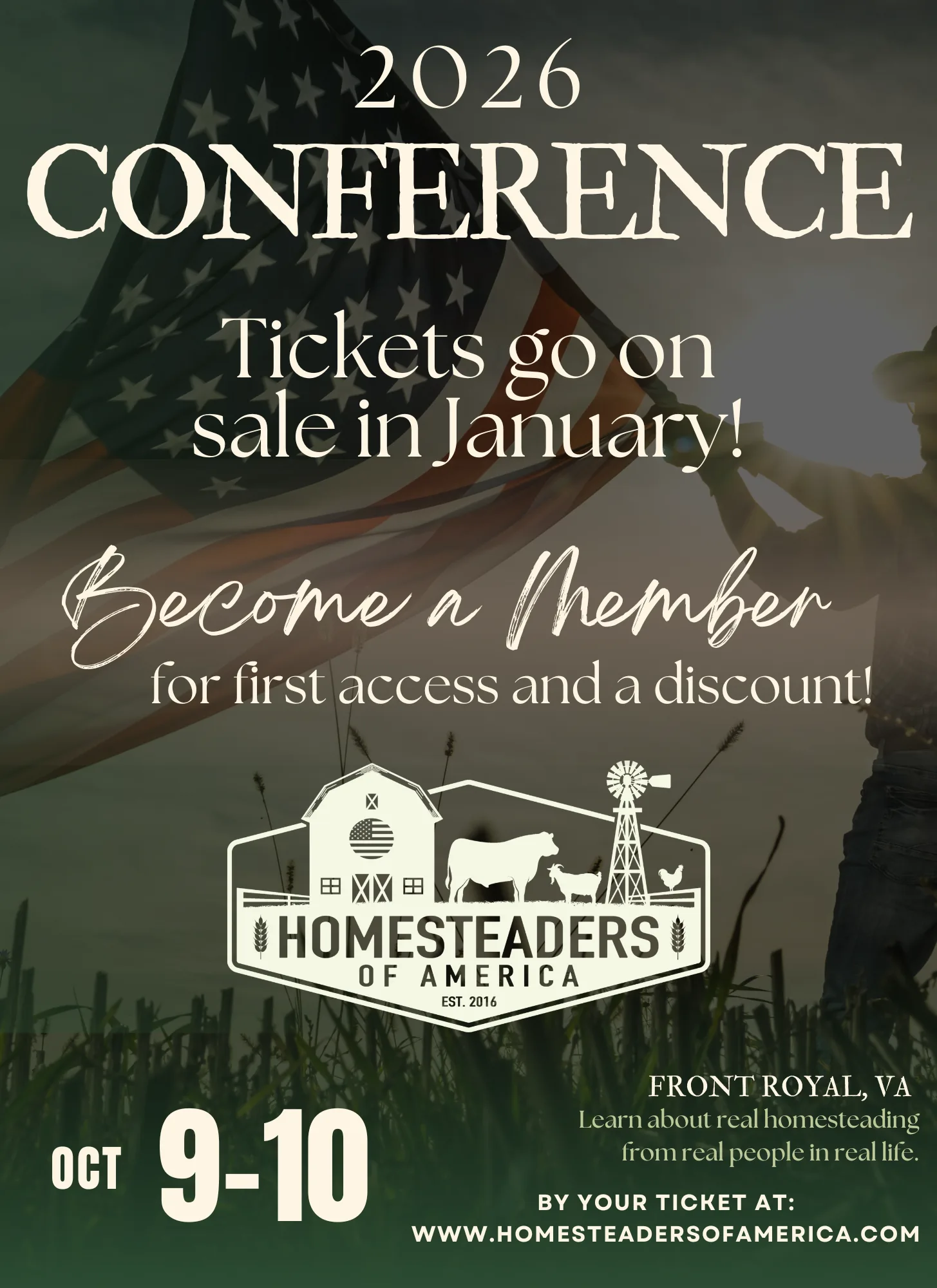 2026 Homesteaders of America conference - Homesteaders of America